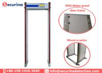 China 33 Detecting Zones Door Frame Metal Detector Archway 5 Security Level Presets for sale