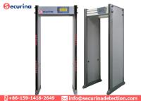 China Walk Through Arch Door Frame Metal Detector 33 Pinpoint Zones For Security Body Scanner for sale
