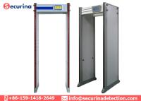 China Easy Install Body Scanner Metal Detector , Walk Through Safety Gate 33 Zones for sale