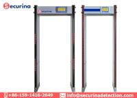 China Entrance Door Frame Metal Detector Airport Security Scanner With 760mm Passenger Channal Size for sale