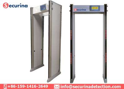 China Archway Walk Through Metal Detectors IP65 With Detection Zones Convert Function for sale