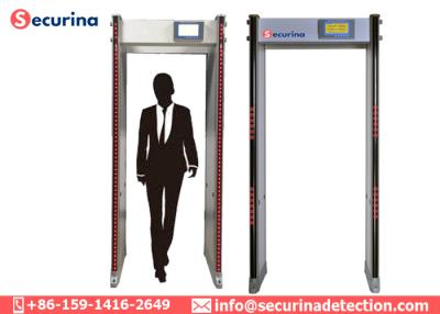 China Anti Inference 300 Level Walk Through Metal Detector High Decibel Alarm With Switch Power for sale