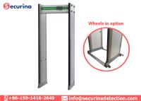 China 300 Level High Sensitivity Archway Metal Detector 760mm Passenger Channel IP65 for sale