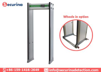 China 300 Level High Sensitivity Archway Metal Detector 760mm Passenger Channel IP65 for sale