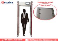 China 33 Zones Archway Security Gate Pass Through Metal Detector With Password Management for sale