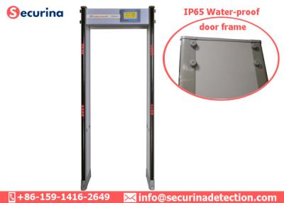 China Digital 33 Detecting Zone Walk Through Security Gates Detector For Protection for sale