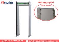China Archway Walk Through Metal Detector Gate Full Body Scanning with LCD Screen for sale