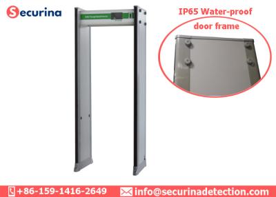 China Archway Walk Through Metal Detector Gate Full Body Scanning with LCD Screen for sale