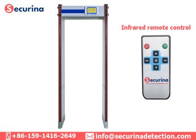 China IP65 Weather-proof Walk Through Security Detector 100 Working Frequency Bands for sale