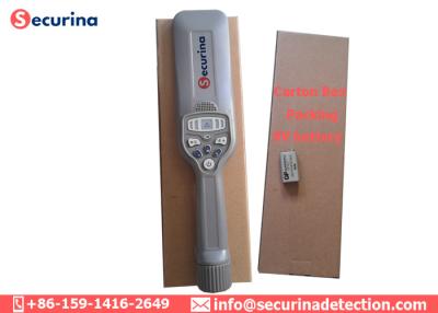 China Magnetic / Nonmagnetic Hand Held Metal Detector Wand Sliver PCB Board 6 Buttons for sale