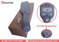 China Magnetic / Nonmagnetic Hand Held Metal Detector Wand Sliver PCB Board 6 Buttons for sale