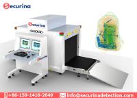 China Low Leakage Safe Airport Baggage Scanner Machine , Baggage X Ray Scanner 0.3mA for sale