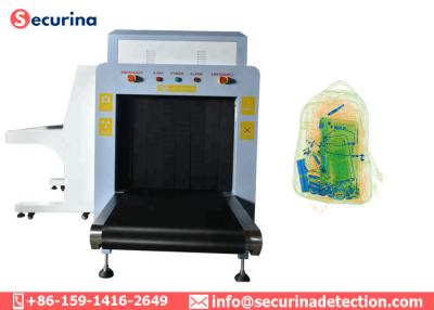 China Tunnel Size 80*65cm Ray Luggage Scanner , X Ray Baggage Inspection System 38AWG for sale