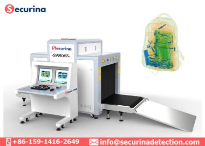 China Full Digital Security Baggage X Ray Machine , Baggage Screening System 800mm Tunnel Length for sale