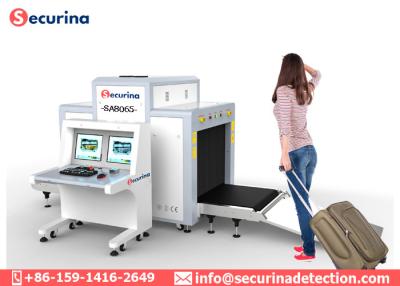 China Low Leakage Safe Airport Baggage Scanner Machine , Baggage X Ray Scanner 0.3mA for sale