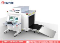 China Large Size 4 Colors Images X Ray Baggage Scanner 30mm SUS Steel Penetrating for sale