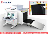 China 338.5mm Conveyor Height X Ray Baggage Scanner High Resolution With CE Approval for sale
