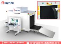 China Dual View Airport Baggage X Ray Machine , Luggage Inspection Scanner With Two Generators for sale