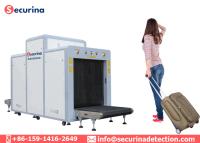 China Metro Station X Ray Baggage Scanner Diagnostic Type Adjustable Conveyor Height for sale