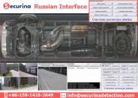 China 100W ALPR Under Vehicle Inspection System 50T Machine Fixed for sale