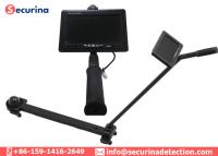 China 1020mm Folding Length Truck Inspection Mirror , Under Vehicle Camera ABS Backboard Material for sale