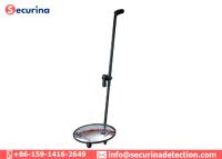 China Lightweight Undercarriage Inspection Mirror 12 Inch Acrylic Lens For Anti Explosion for sale