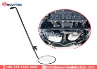 China 30cm Diameter Under Vehicle Inspection Mirror Car Bomb Search HD Acrylic Type for sale