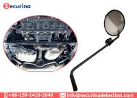 China Aluminum Handles Undercarriage Inspection Mirror 100-140CM Acrylic Lens for sale