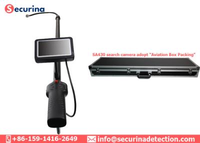 China Pipe Tank Telescopic Inspection Mirror ,  Under Vehicle Search Mirror With Flexible Pole for sale