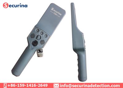 China Three LED Indicators Hand Held Security Detector ABS Plastic 4 Levels Super Sensitive for sale