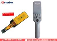 China ABS Hand Held Security Detector Ultra High Sensitivity Non Slip Handle for sale
