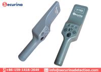 China Body Digital Security Hand Scanner , High Precision Hand Held Metal Detector V160 for sale