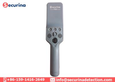 China Audible / Light Alarm Metal Detector Wands For Security 4 Level Sensitivity Adjustable for sale