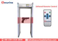 China Passenger Scanner Outdoor Door Frame Metal Detector 45 Zones For Security Check for sale
