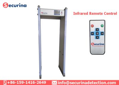 China Alarm Indicator Door Frame Metal Detector 45 Zones Arched AC100V~240V 50/60Hz for sale