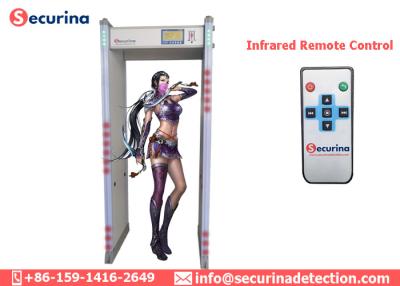 China 45 Multi-Zone Security Walk Through Metal Detector IP65 Weather-Proof With Aluminum Chassis for sale