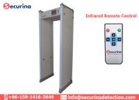 China 45 Zones Door Frame Metal Detector AC100V~240V Suitable For Government Projects for sale