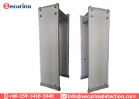 China 45 Zones Full Body Scanner , Industrial Door Frame Metal Detector 7 Inch LCD Screen for sale