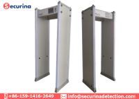 China 45 Zones Arched Metal Detector Multi Zones Stationary Frame For Security Checking for sale