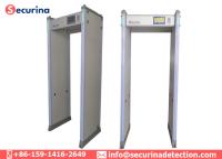China Infrared Remote Control Full Body Metal Detectors , Metal Detector Door 60 Detecting Areas for sale