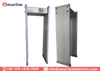 China 45 Multi-Zone Security Walk Through Metal Detector IP65 Weather-Proof With Aluminum Chassis for sale