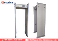 China 45 Zones Walk Through Door Frame Metal Detector DFMD For Entrance Inspection for sale