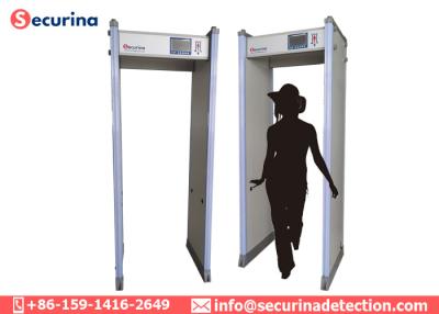 China High Sensitivity Walk Through Metal Detector 45 Zones For Government Department Secret Meetings for sale