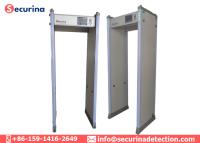 China 45 Zones Arched Metal Detector Multi Zones Stationary Frame For Security Checking for sale
