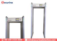 China Guns / Weapons Walk Through Metal Detector Security Door With LED Display for sale