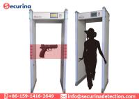 China Personal Security Walk Through Security Detector Waterproof For Train Station Airport for sale