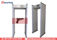 China 45 Zones Walk Through Door Frame Metal Detector DFMD For Entrance Inspection for sale