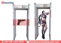China Shock Proof Airport Security Detector 45 Zones For Exhibition / Railway Station for sale