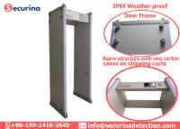 China Sound Light Alarm Archway Metal Detector 45 Zones For Access Control Security for sale
