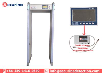 China 76CM Channel Size Archway Metal Detectors 45 Detecting Zones Aluminum Case DSP Technology for sale